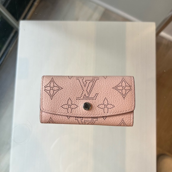 Louis Vuitton | Accessories | Louis Vuitton Pink Key Case | Poshmark